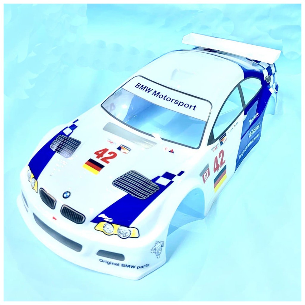 HT203 RPM Carrozzeria Body colorata con alettone 190mm 1/10 On Road MBW M3